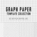 Graph Paper Template Collection / Photoshop Patterns / Journal Graph ...