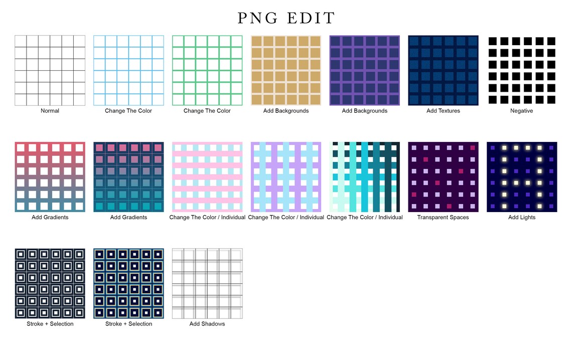 Graph Paper Template Collection / Photoshop Patterns / Journal Graph ...