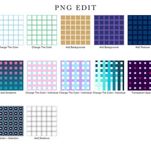Graph Paper Template Collection / Photoshop Patterns / Journal Graph ...
