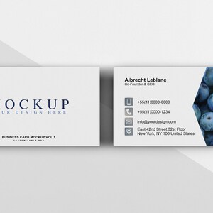 Business Card Mockup Vol 1 / Stationery Mockup / PSD Mockup Design ...