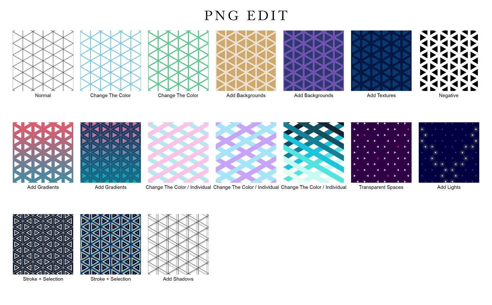 Isometric Graph Paper Template Collection / Photoshop Patterns ...