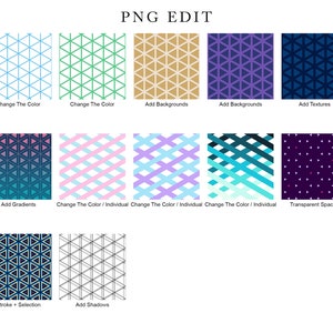 Isometric Graph Paper Template Collection / Photoshop Patterns ...