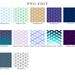 Isometric Graph Paper Template Collection / Photoshop Patterns ...