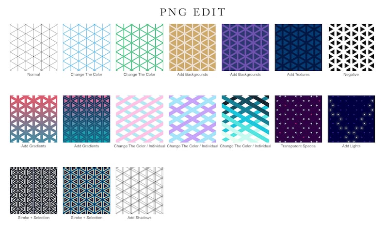 Isometric Graph Paper Template Collection / Photoshop Patterns ...