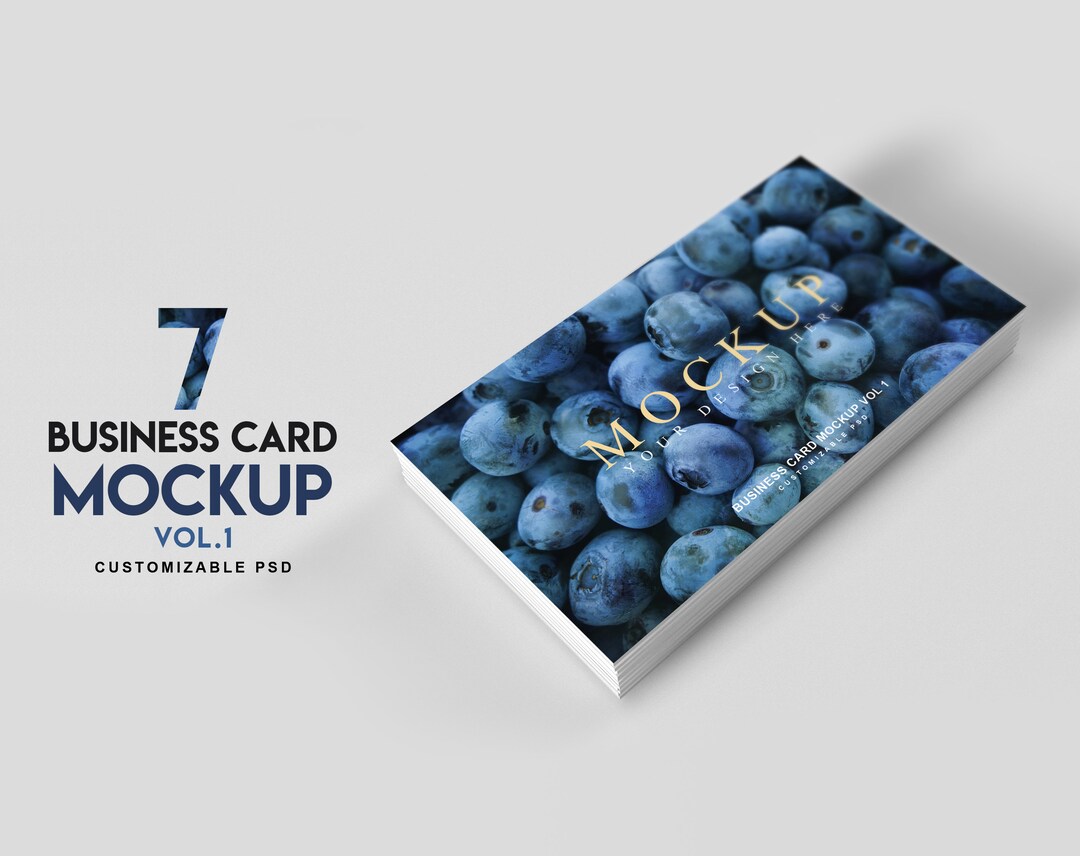 Business Card Mockup Vol 1 / Stationery Mockup / PSD Mockup Design ...