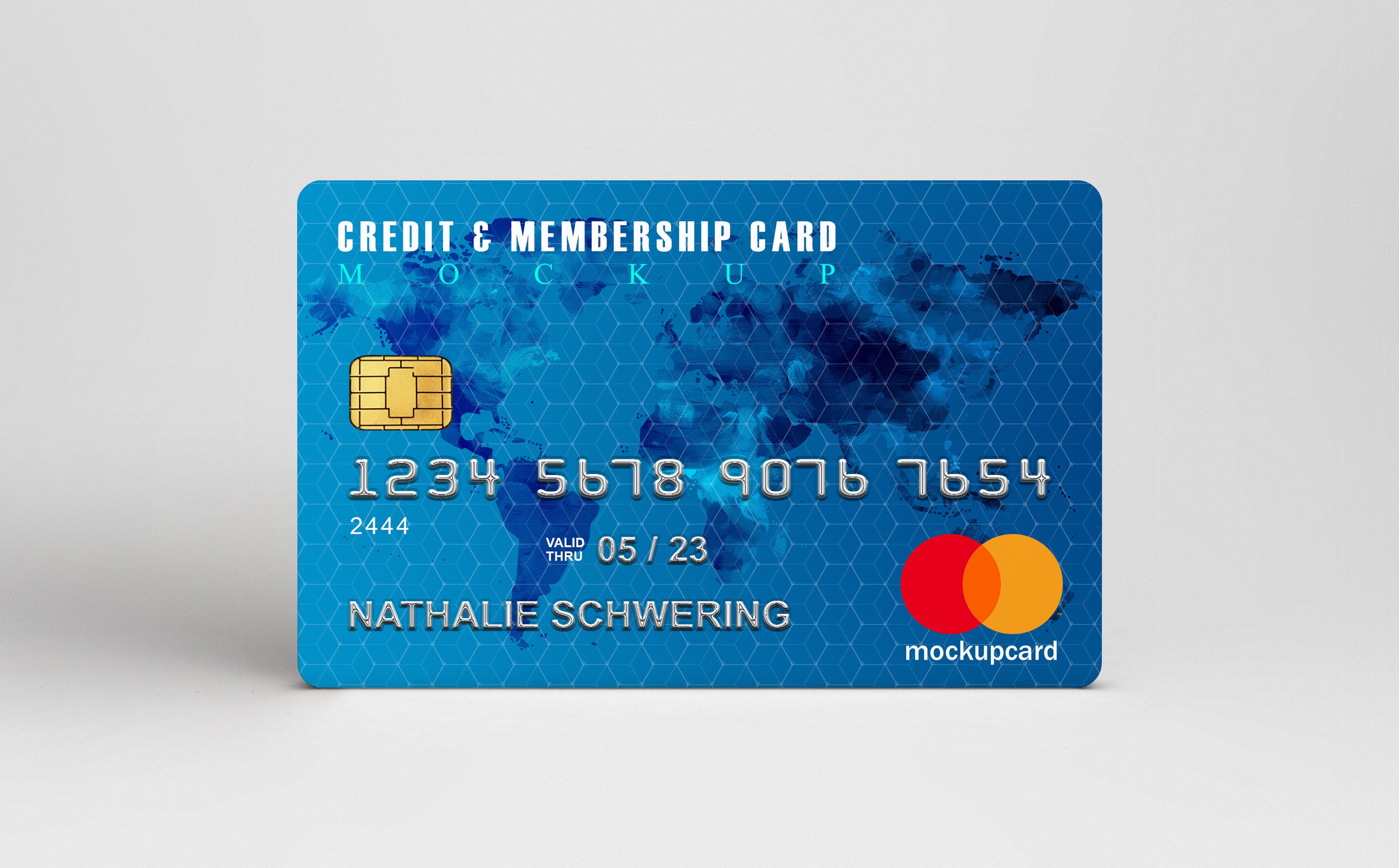 Credit Card Mockup / Debit Card Mockup / Gift Card Mockup / Membership ...