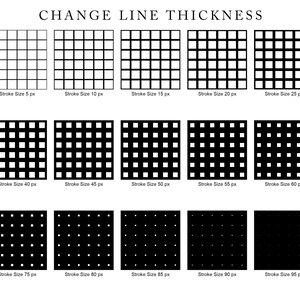 Graph Paper Template Collection / Photoshop Patterns / Journal Graph ...
