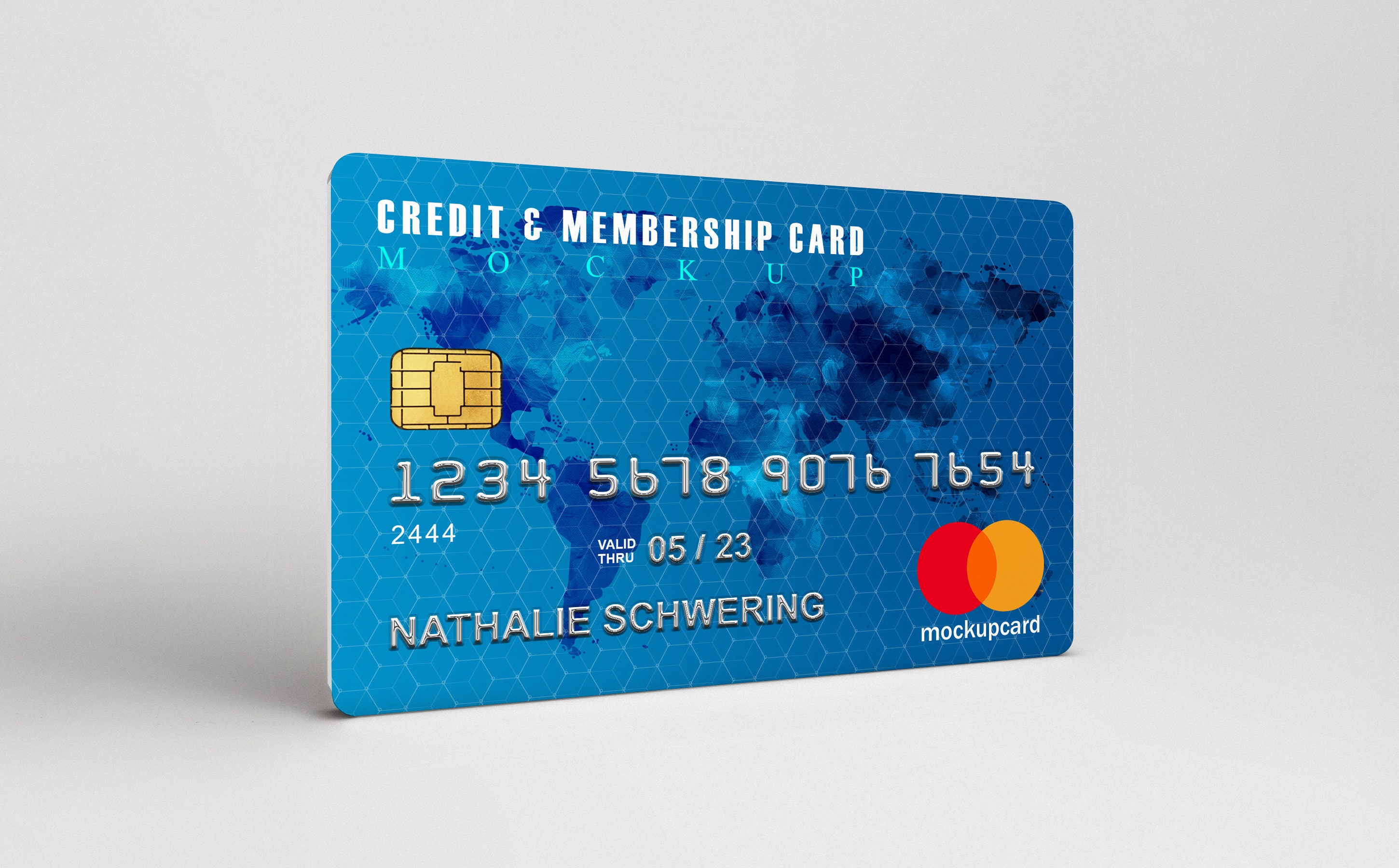 Credit Card Mockup / Debit Card Mockup / Gift Card Mockup / Membership ...