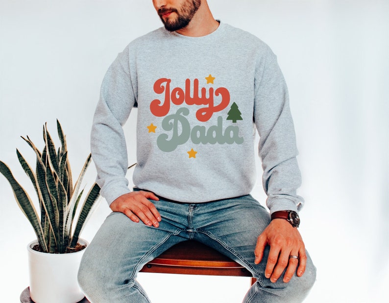Jolly Dada png svg, Navidad png svg, Diseño de camisa de Navidad ...