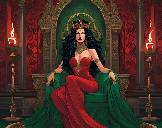 Queen Succubus Delilah Spirit Companion - Etsy