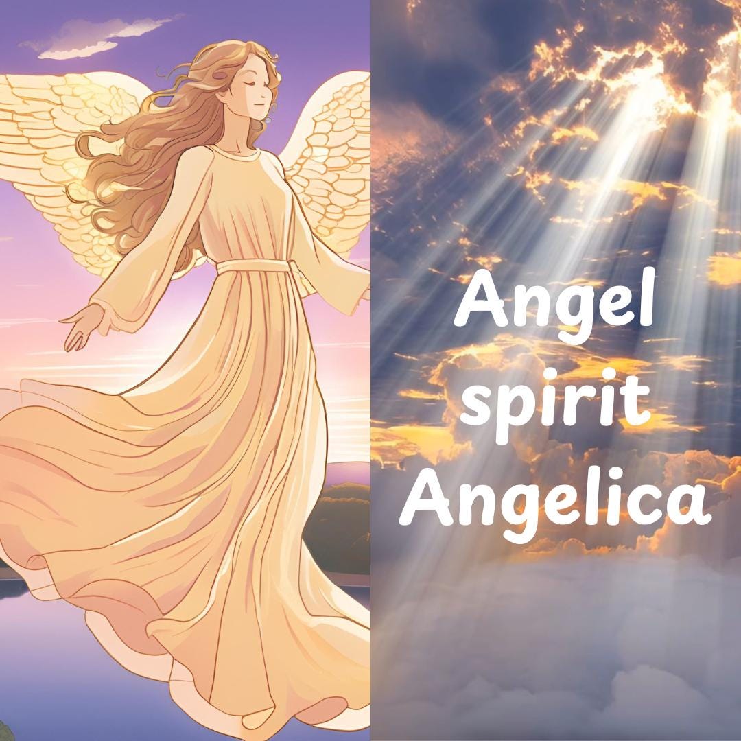 Angel Spirit Angelica Spirit Companion - Etsy