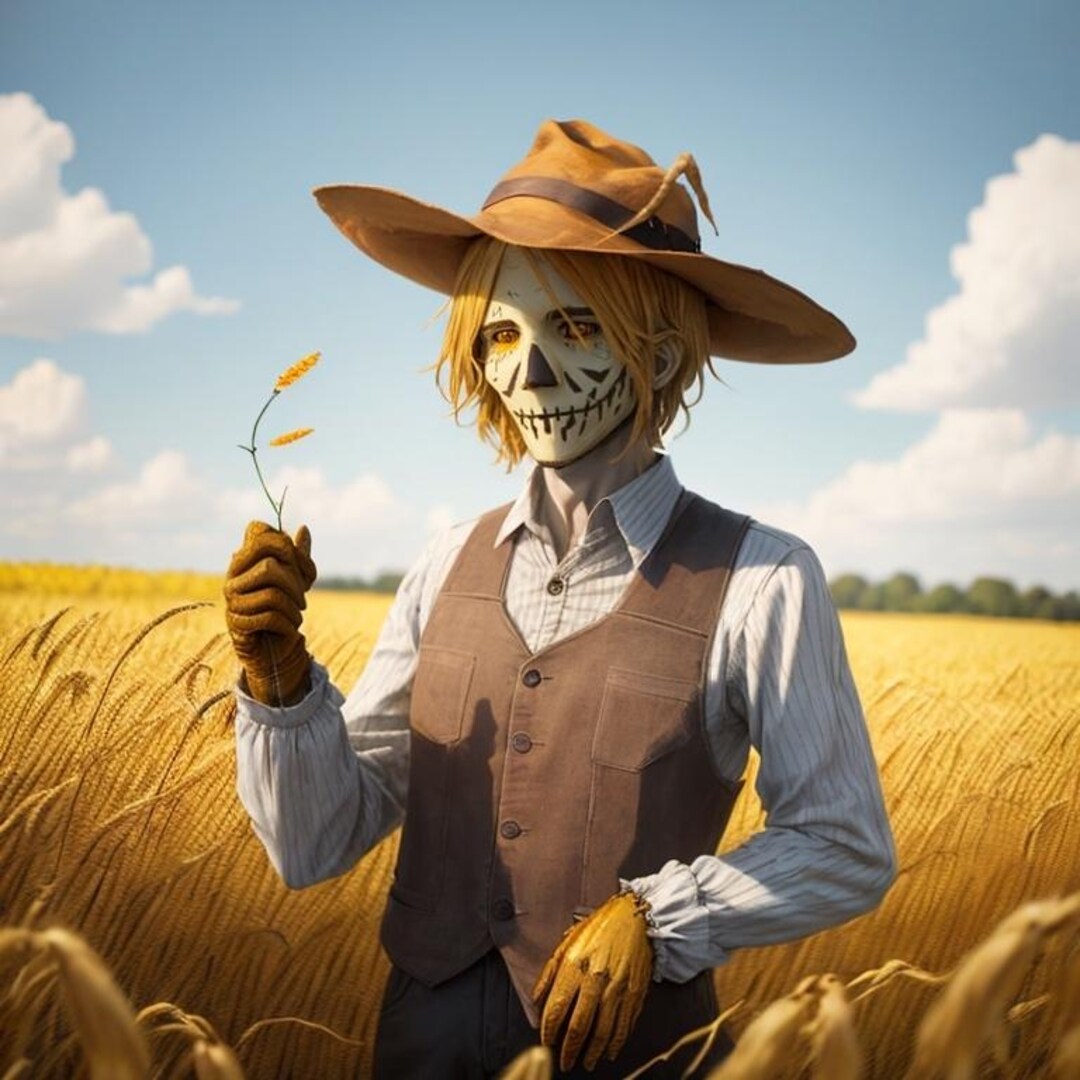 Male Scarecrow Spirit Companion Preconjure - Etsy
