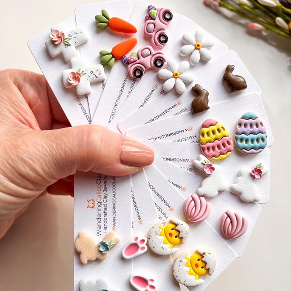 Easter Earrings - Etsy