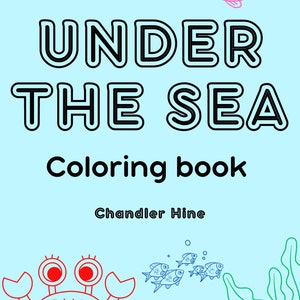 40 Printable Coloring Pages, Under the Sea Themed, Toddlers, Coloring ...