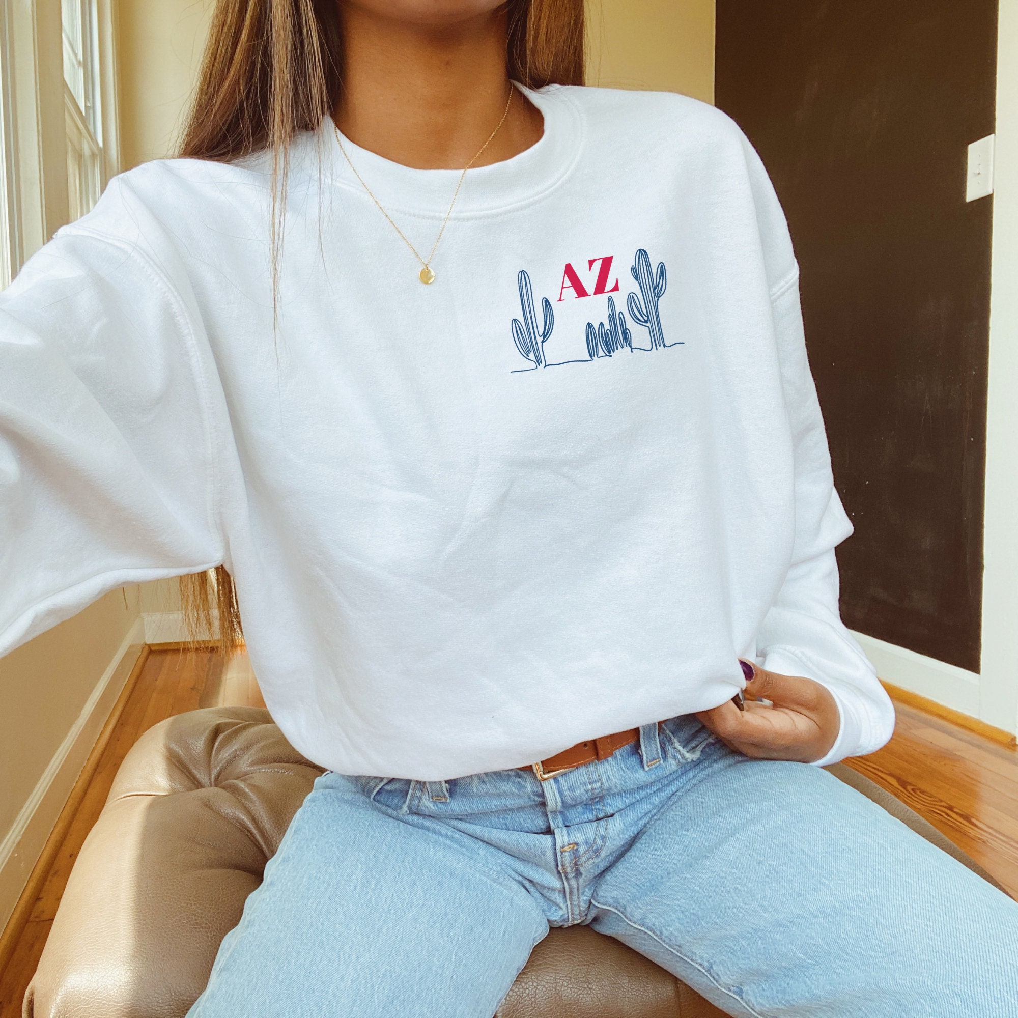 Arizona Sweatshirt, Tucson Pullover, AZ Gear, Gifts for Her AZ ...