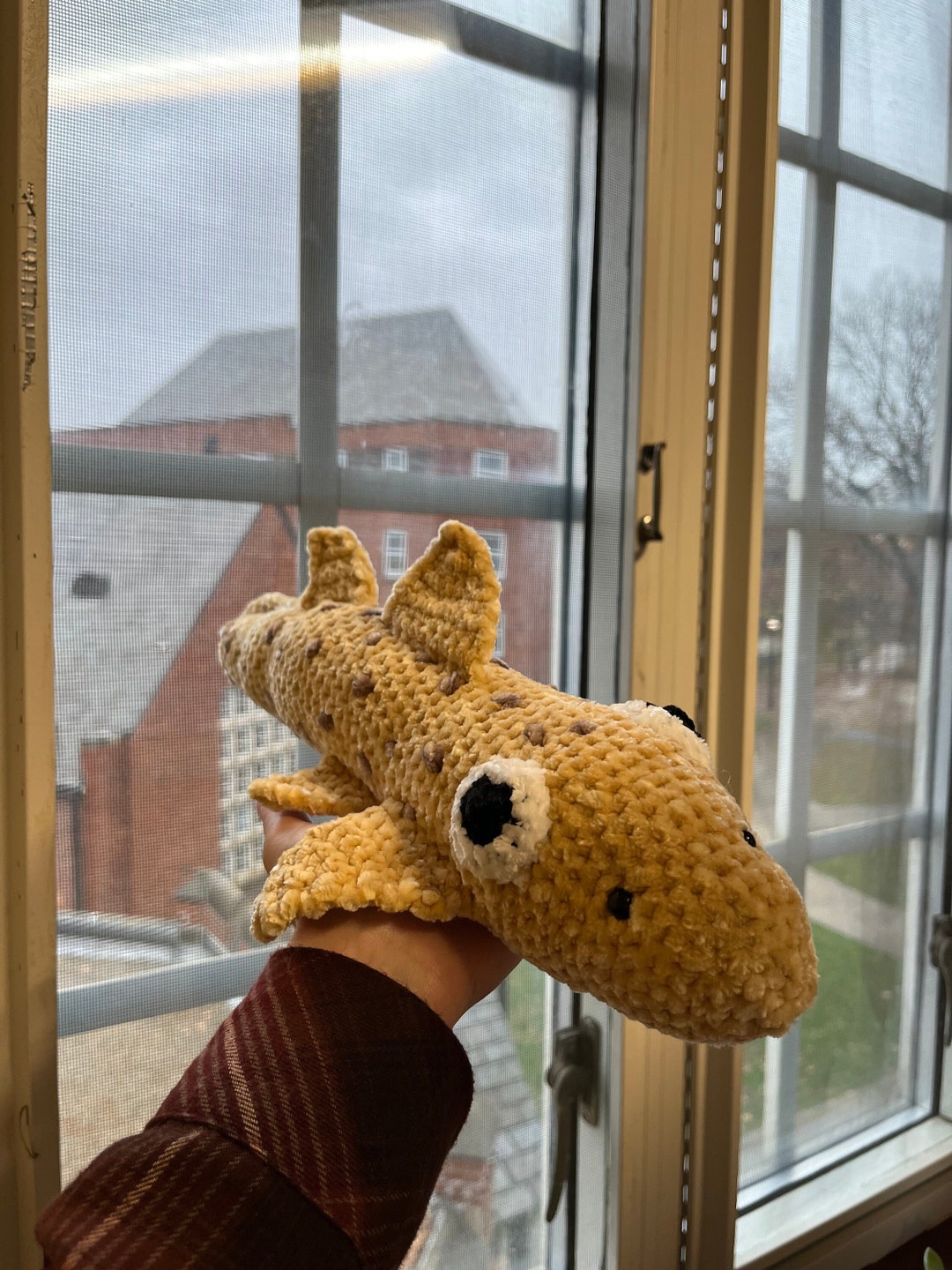 Crochet Epaulette Shark Plushie: Soft Fuzzy Stuffed Animal - Etsy
