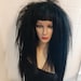 Gothic Bat Nest Wig. With Bangs Mixed With Human Hair. - Etsy