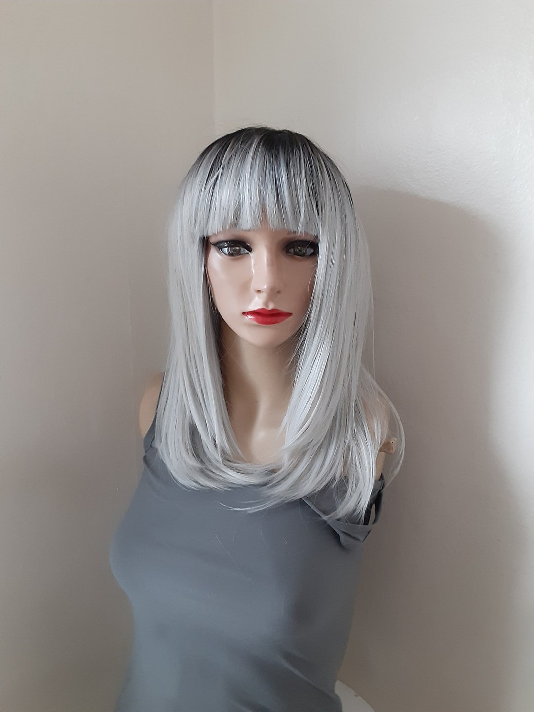 Ombre Dark Roots to Platinum Blonde - Etsy UK