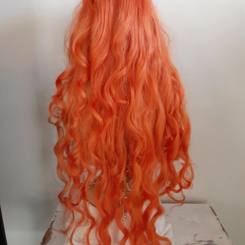 Orange Wig - Etsy