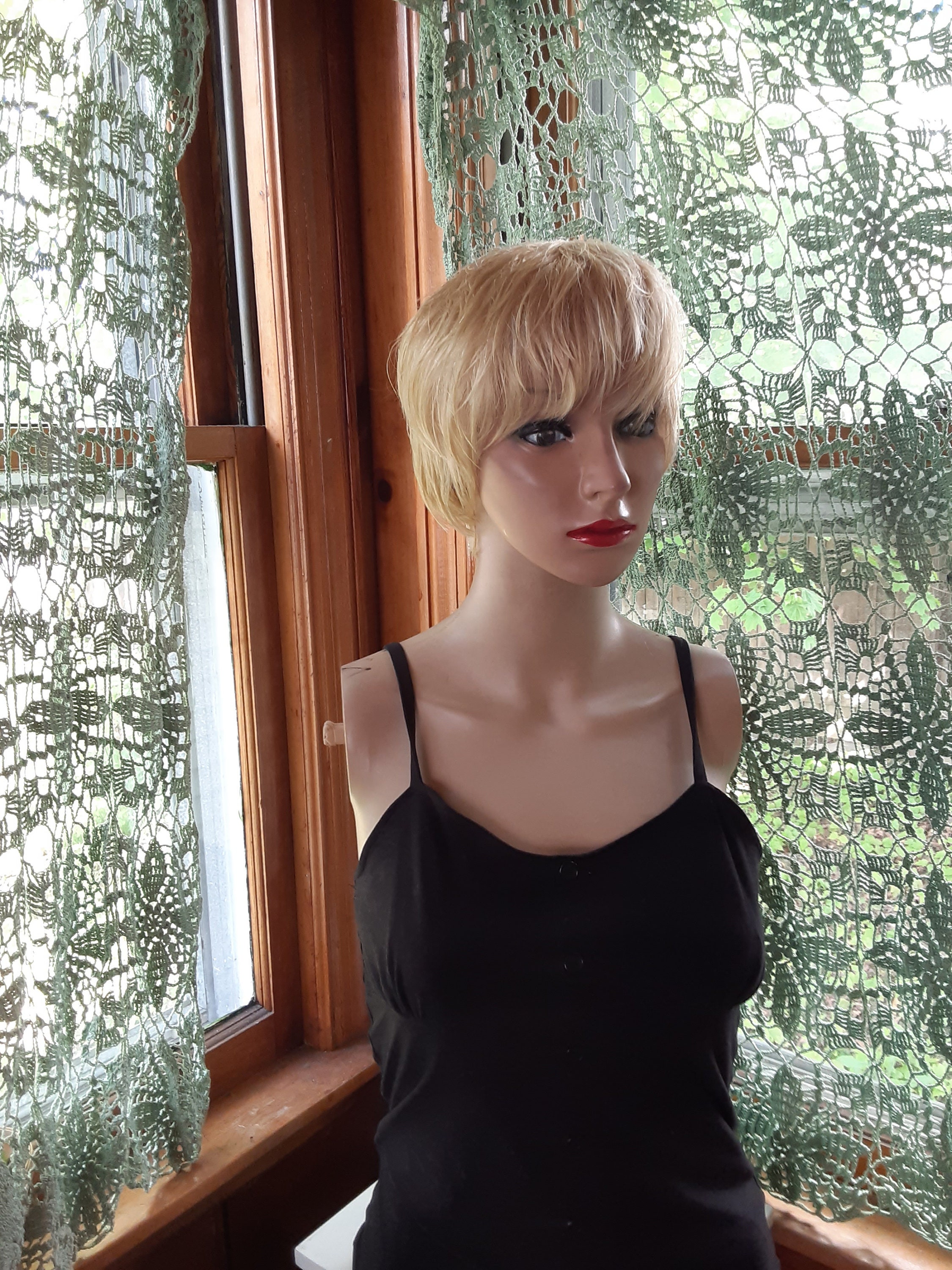 613 Blonde Human Hair Pixy Cut Wig - Etsy