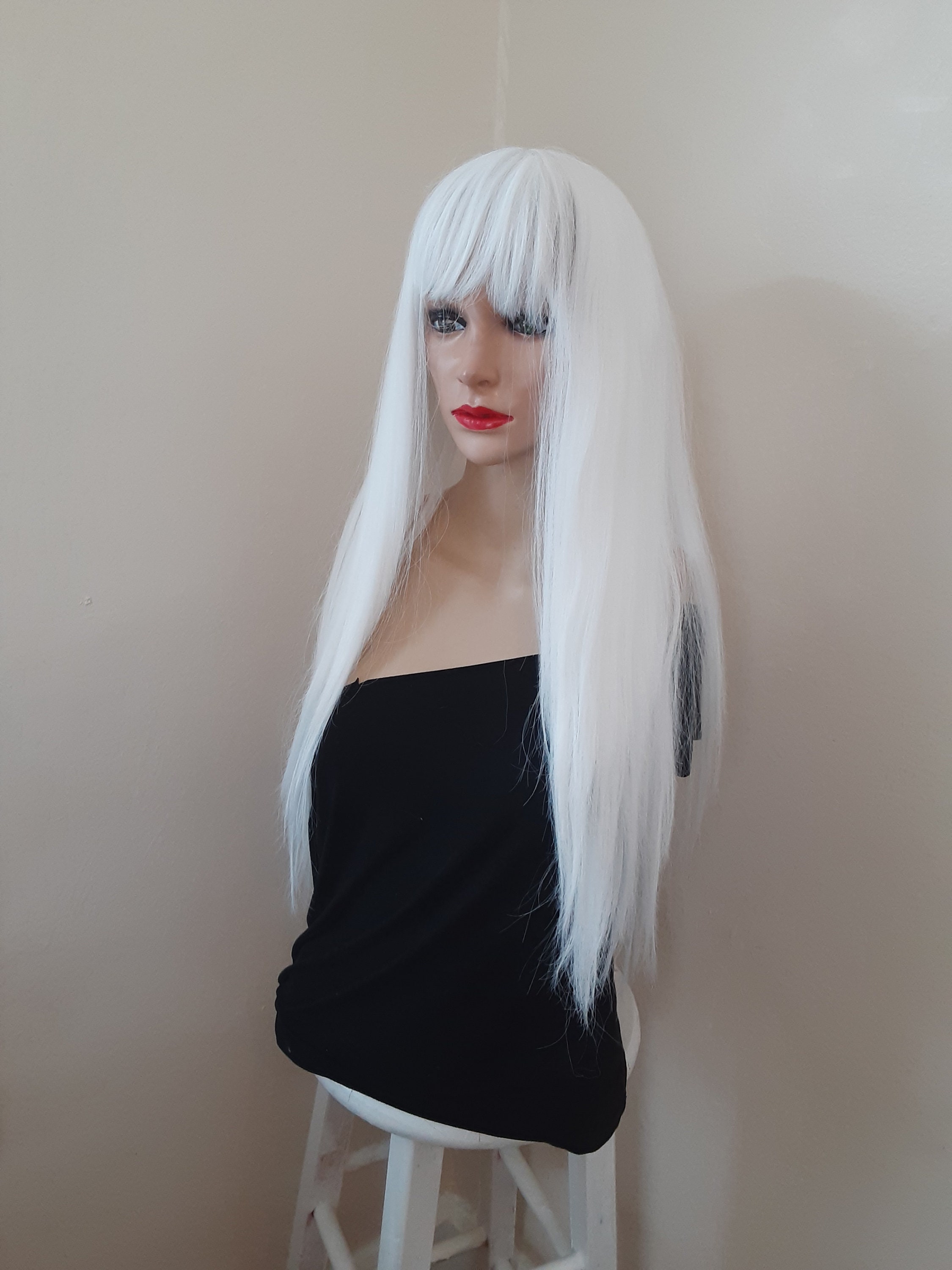 Snow White Wig With Bangs Straight - Etsy