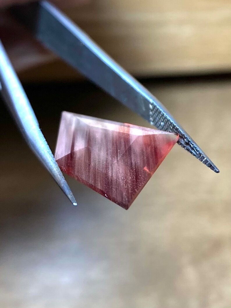 Precision Cut Oregon Sunstone With Epic Schiller! 6.8ct 22.3x16mm - Etsy