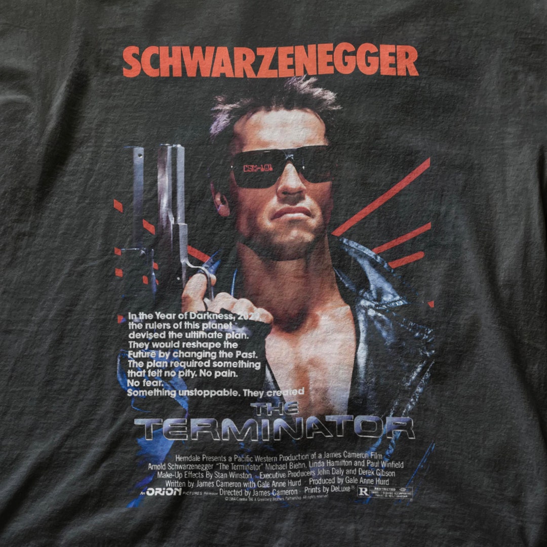 Nostalgic Terminator Tee, Vintage Gift Idea for Movie Lovers, Cinema ...
