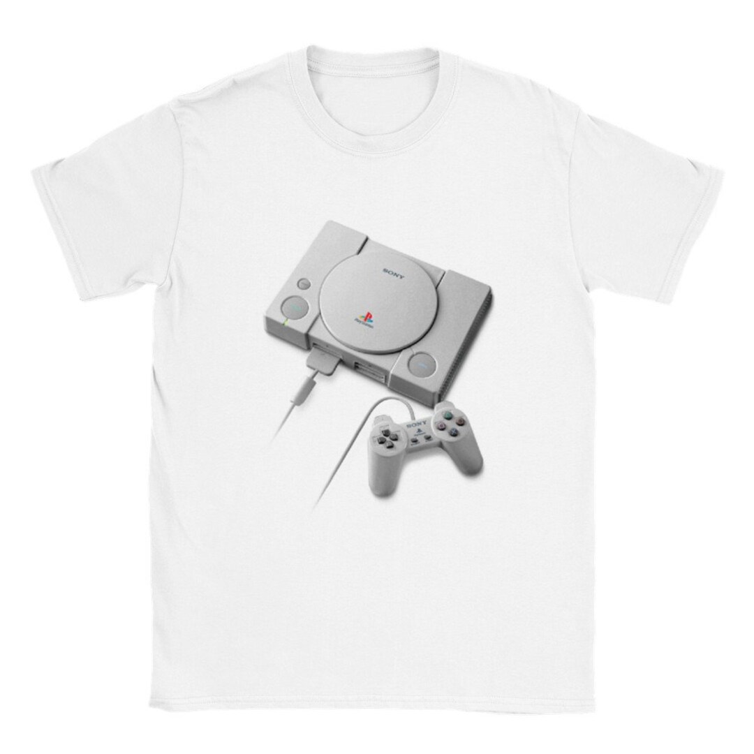 Playstation Console Tshirt Y2K Gaming Tshirt Retro Gaming - Etsy