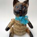 Mozart Cat Figurine Paper Mache Interior Decor Gift for - Etsy