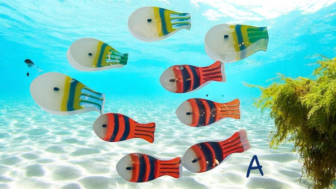 COE 96 Murrini Fish - Etsy