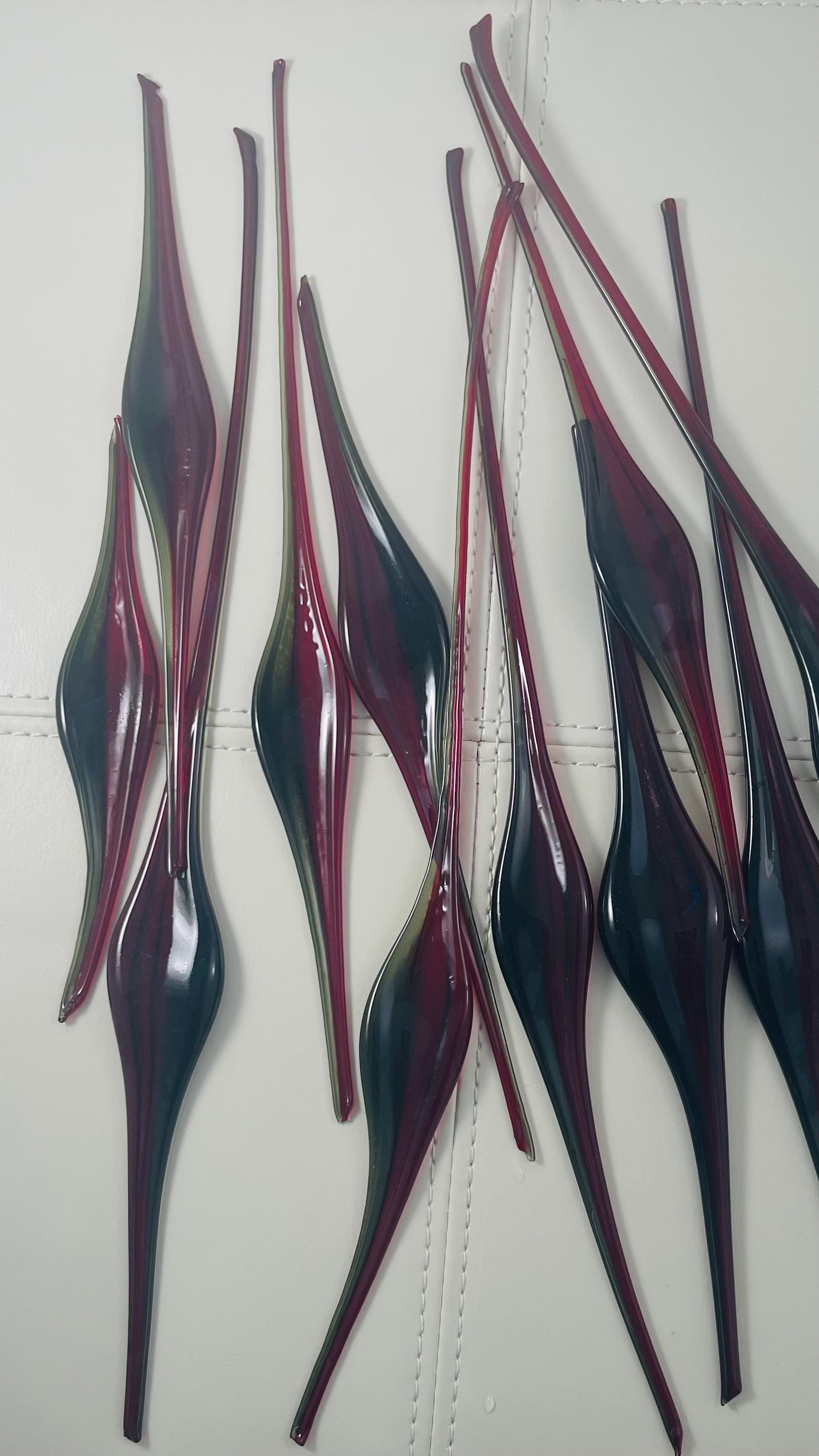 COE 96 Vitrigraph Glass Flattened Cane/bulbs - Etsy