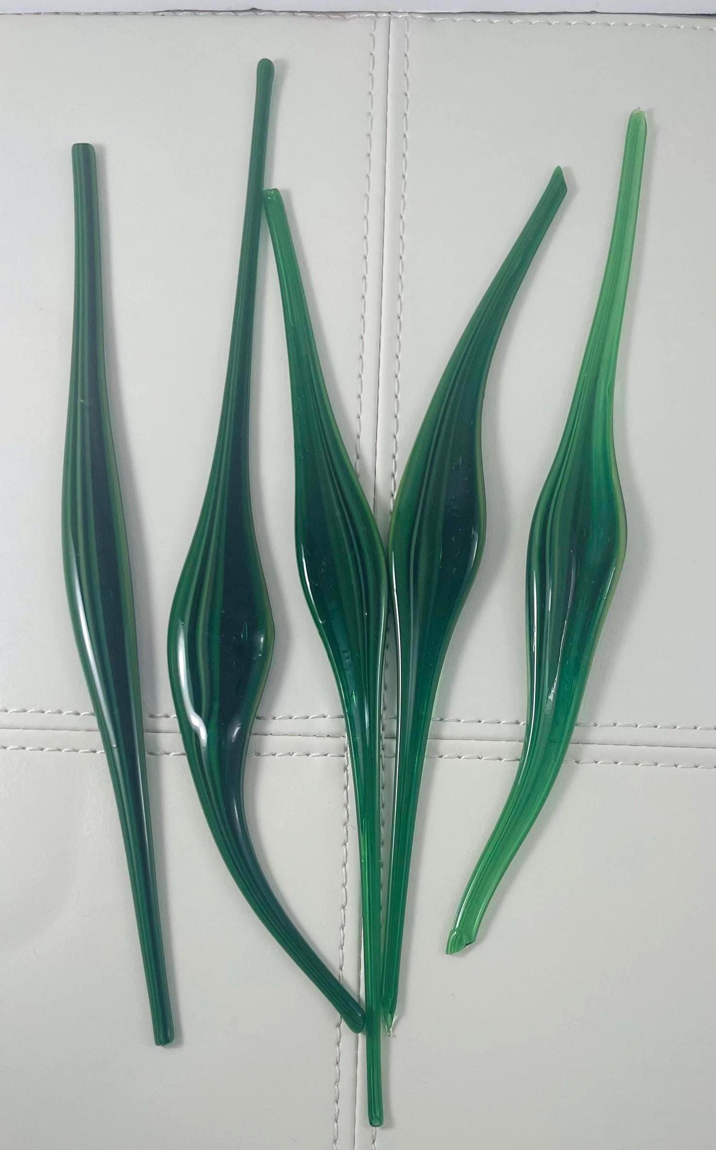 COE 96 Vitrigraph Glass Flattened Cane/bulbs - Etsy