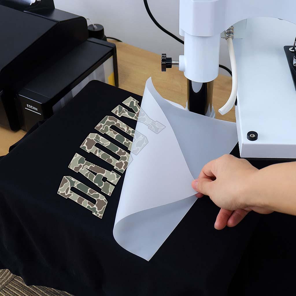 Custom Camo Text Iron-on Transfer: Personalized DTF Heat Transfer - Etsy