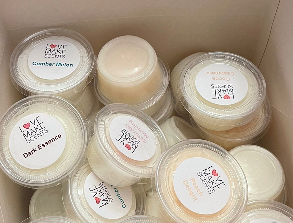 1.4oz WAX MELT SHOTS | Highly Scented | Wax Melt Tarts | Soy Blended ...