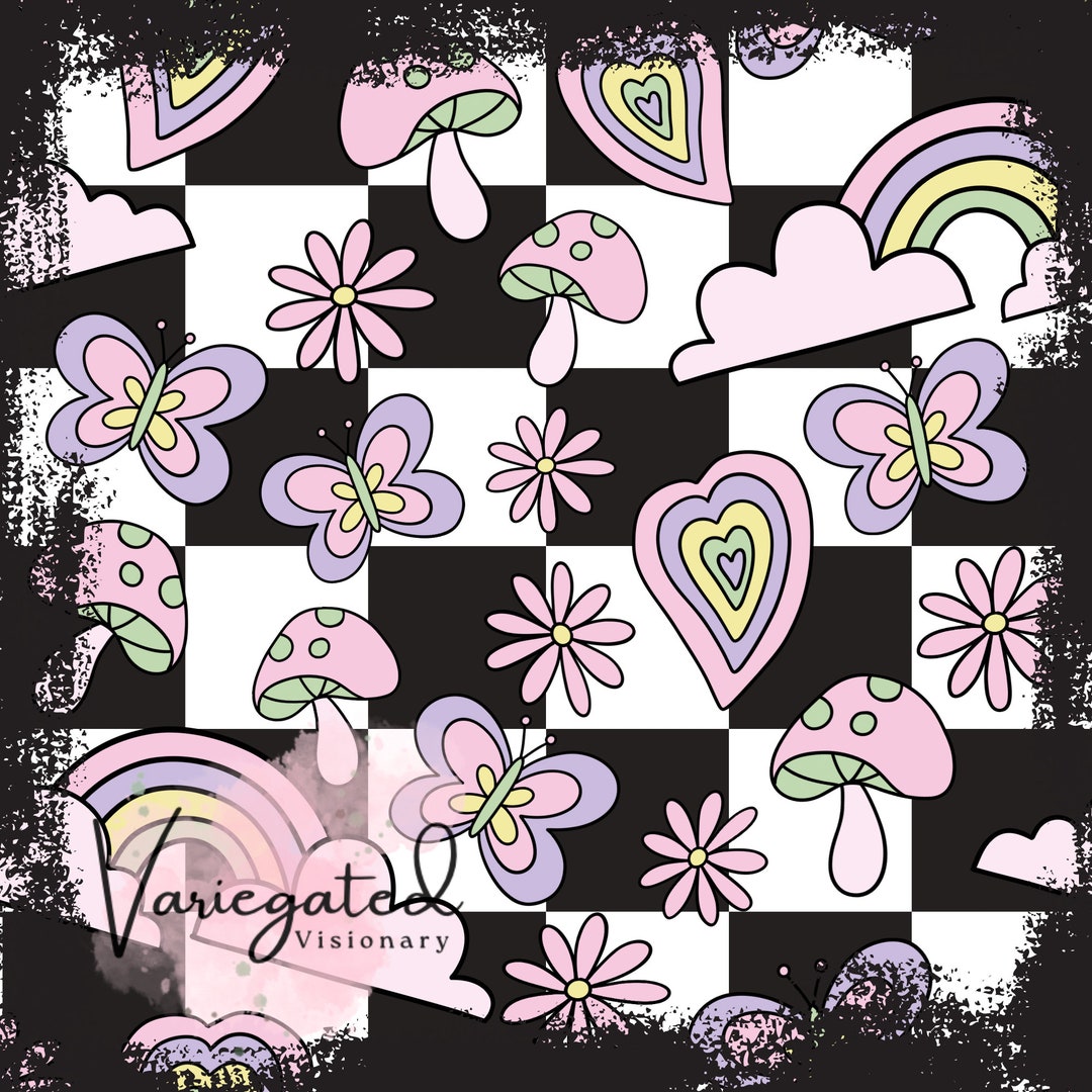 Pastel Vibes/checkers, Easter/spring Seamless File 2024 Design - Etsy