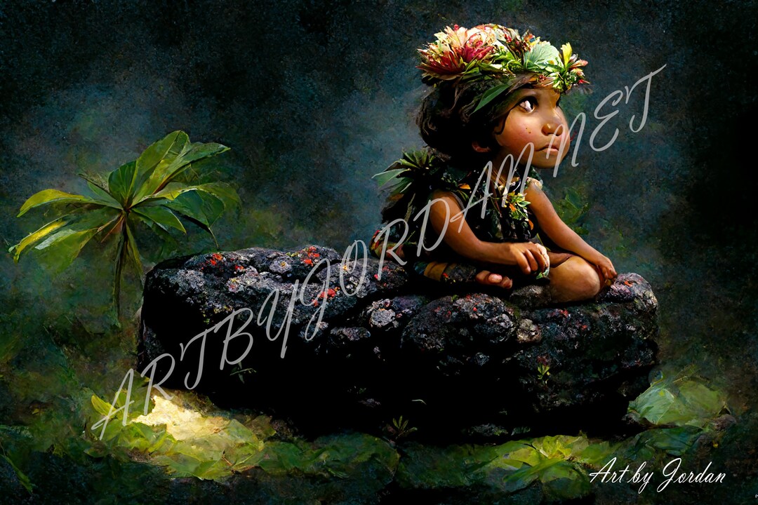Menehune Girl - Etsy