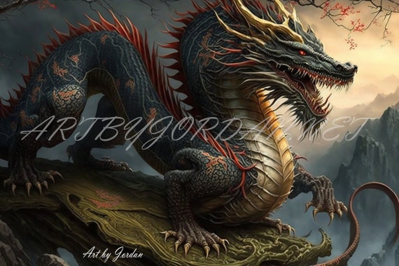 Chinese Horned Dragon