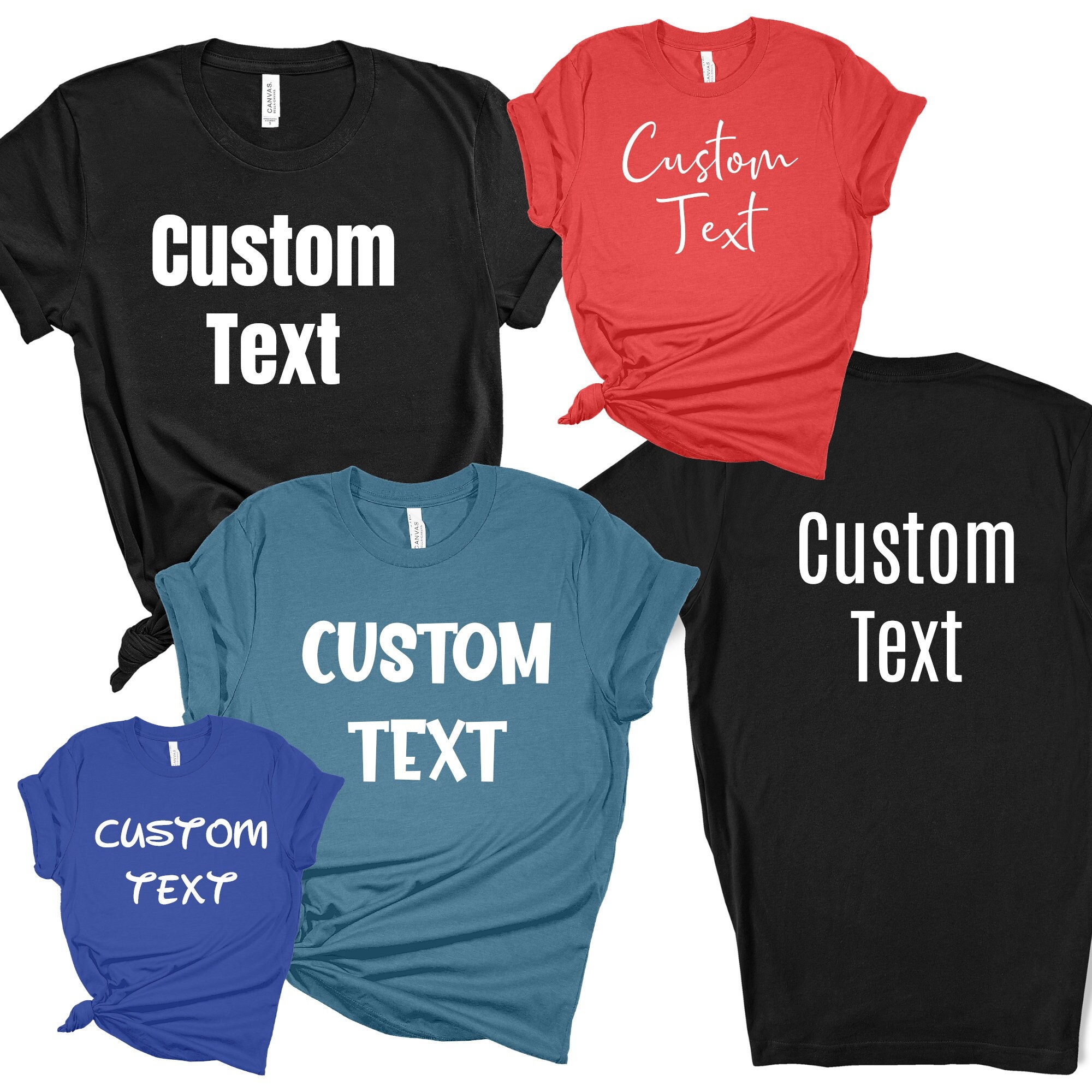 Personalized T-shirt, Custom T-shirts, Custom Shirt, Personalized Shirt, Custom Shirt Printing ...