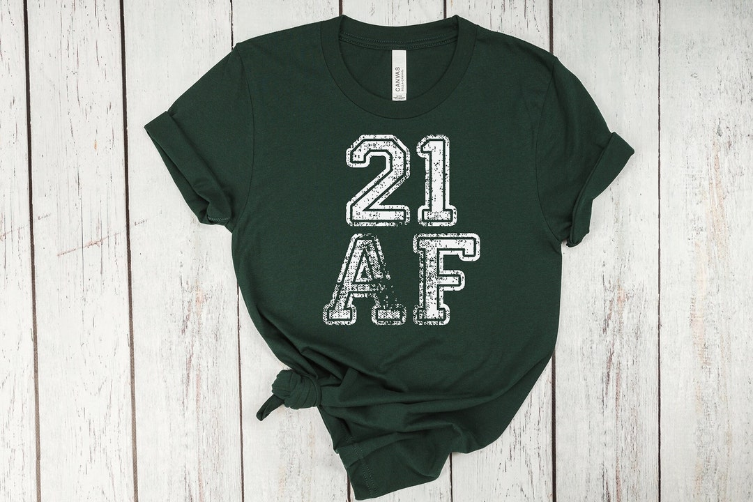 21 AF Birthday Tshirts, Birthday Party Shirts, Matching Party Shirts ...