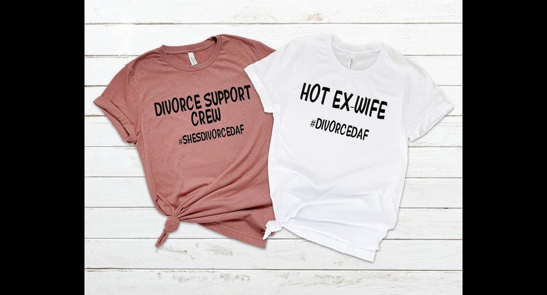 Funny Divorce Party Shirts Matching Divorce Party Shirts - Etsy