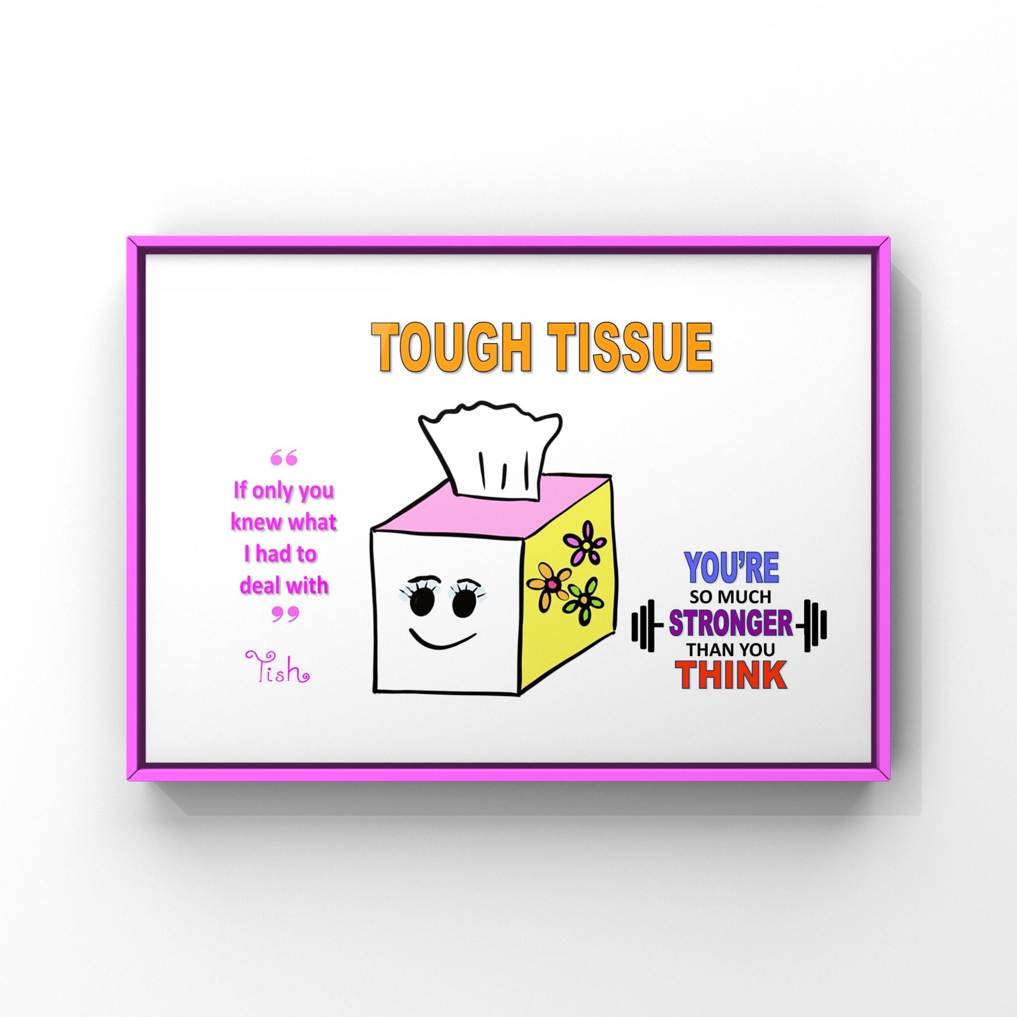 Tish Tissue Poster - Etsy