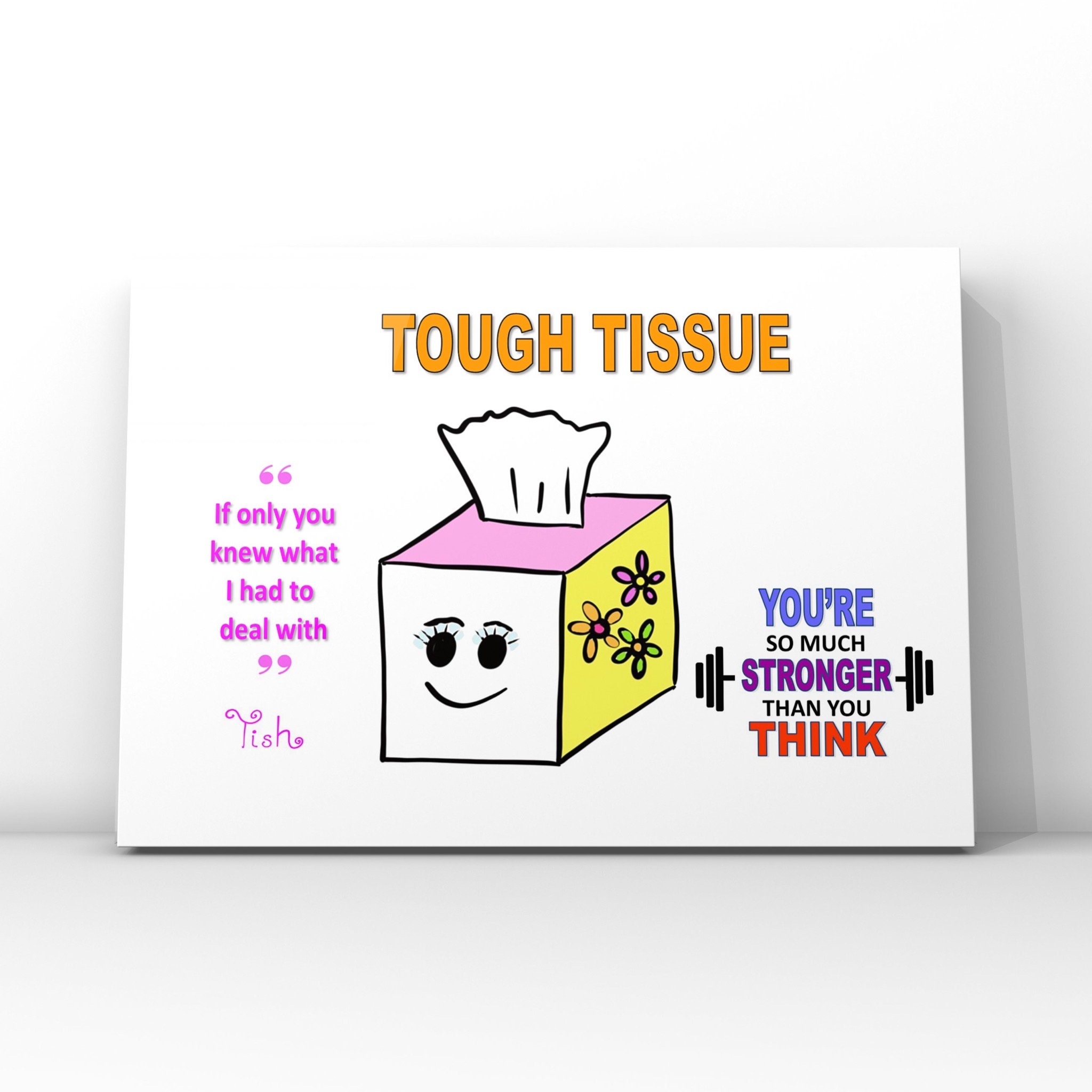 Tish Tissue Poster - Etsy