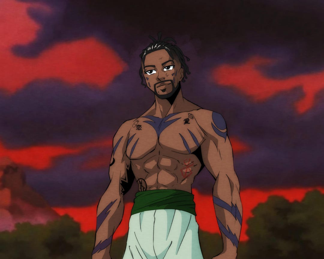 Custom Anime Dad Portrait, Anime Drawing for Husband, Father’s Day ...