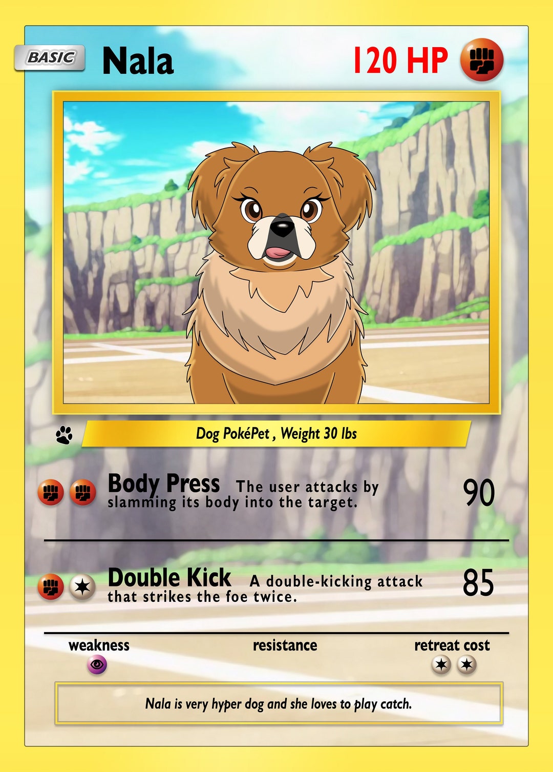 Custom Pokepaw Pets | Poke Cards | Digital Image | Pokepet Monster Pets ...