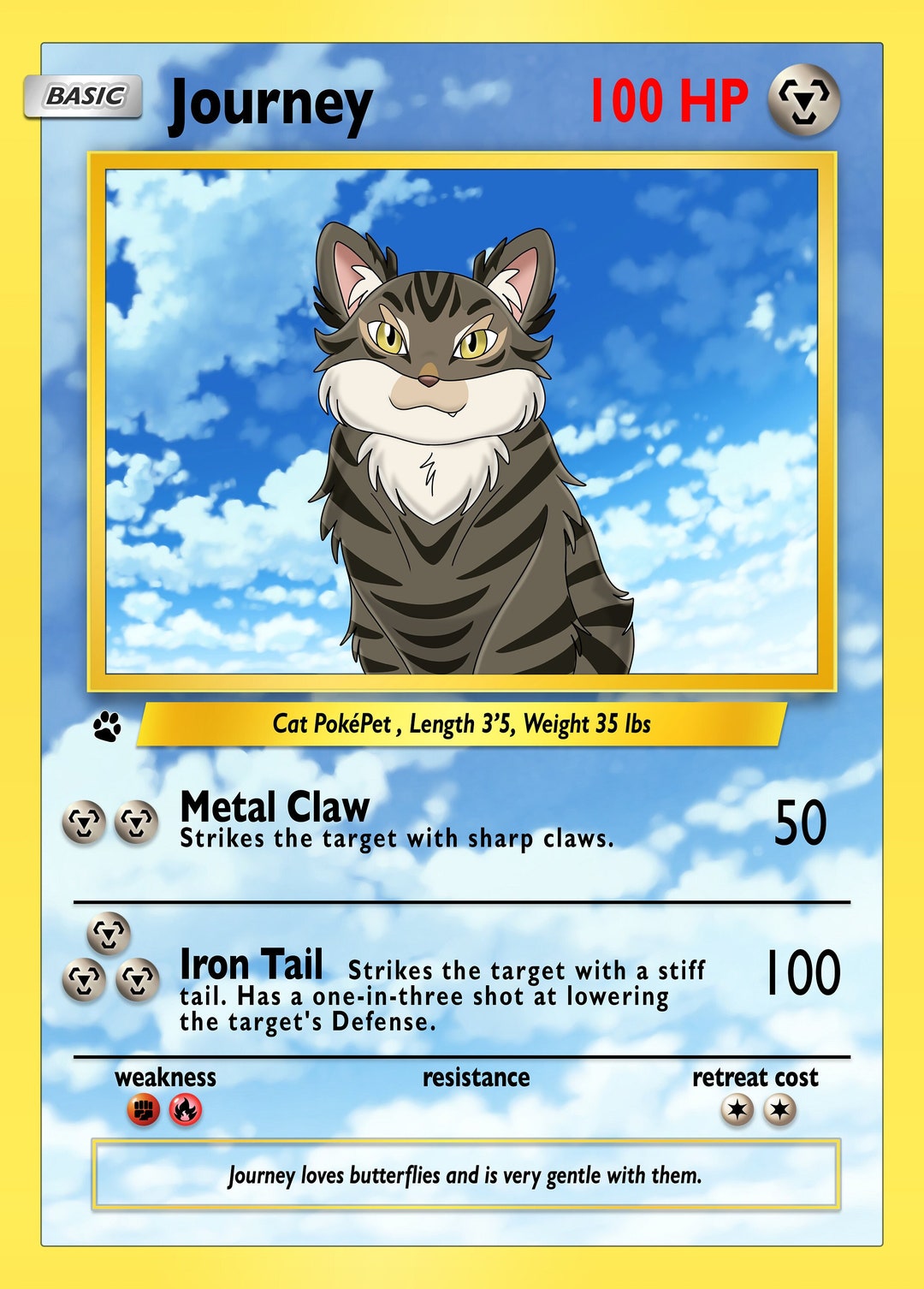 Custom Pokepaw Pets | Poke Cards | Digital Image | Pokepet Monster Pets ...