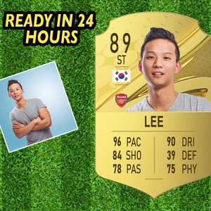 Custom FIFA Ultimate Card Gift Special Football Cards Personalized FIFA ...