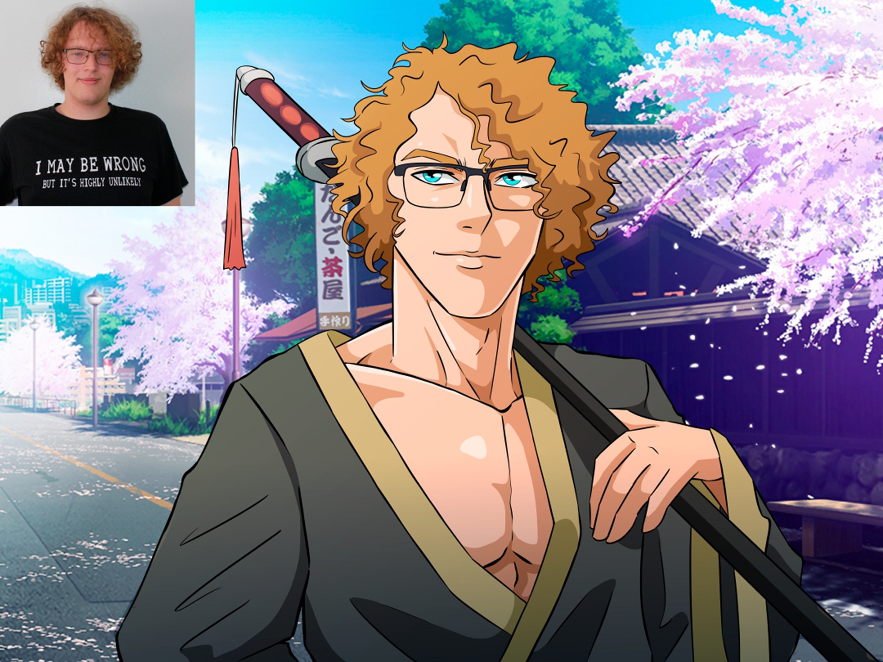 Retrato de anime totalmente personalizado Retrato de anime de - Etsy España