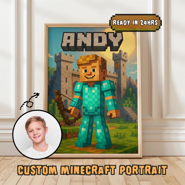 Mincraft Posters - Etsy