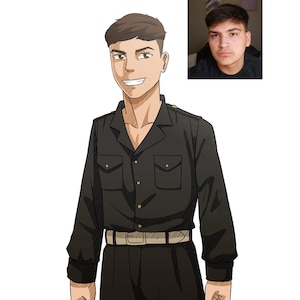 Fully Custom Anime Portrait , Couple Anime Portrait, Family Anime ...