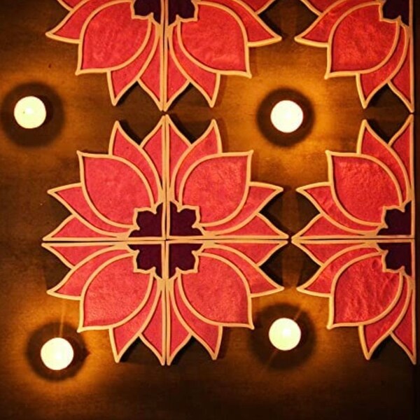 Floating Rangoli - Etsy